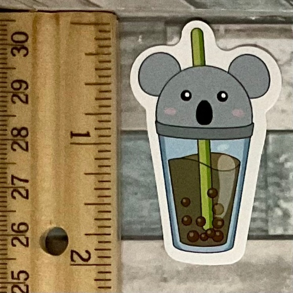 Design | 110 Boba Tea Reusable Waterproof Vinyl Sticker Decal | Poshmark